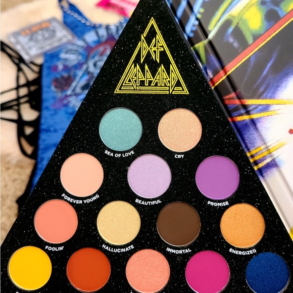 Rock and Roll Beauty | Makeup | Def Leppard Artistry Palette | Poshmark